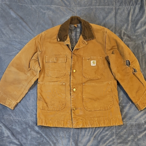 Carhartt | Jackets & Coats | Carhartt Mens Tan Field Jacket | Poshmark